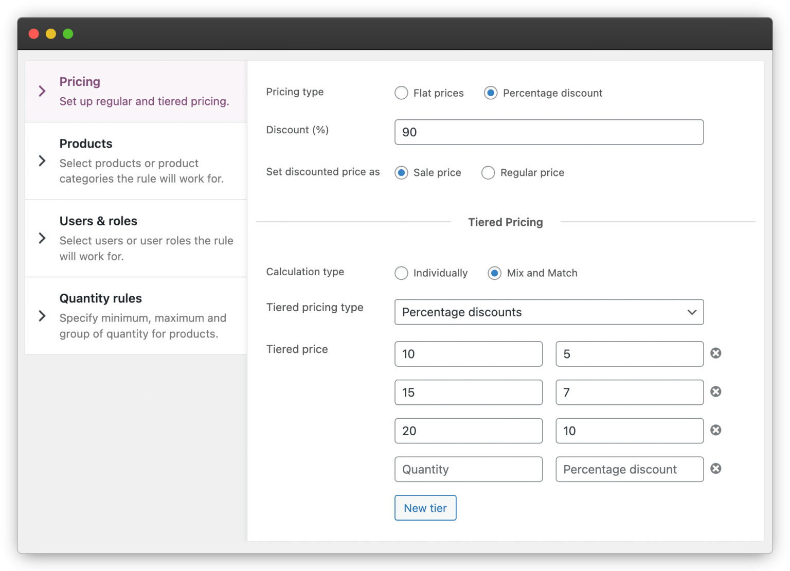 Tiered Pricing Table for WooCommerce | Quantity-Based Discounts & Wholesale Custom Pricing